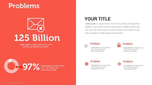 Pitch Deck Problem Slide Download [ 500+ Slides ] - Presentations Template