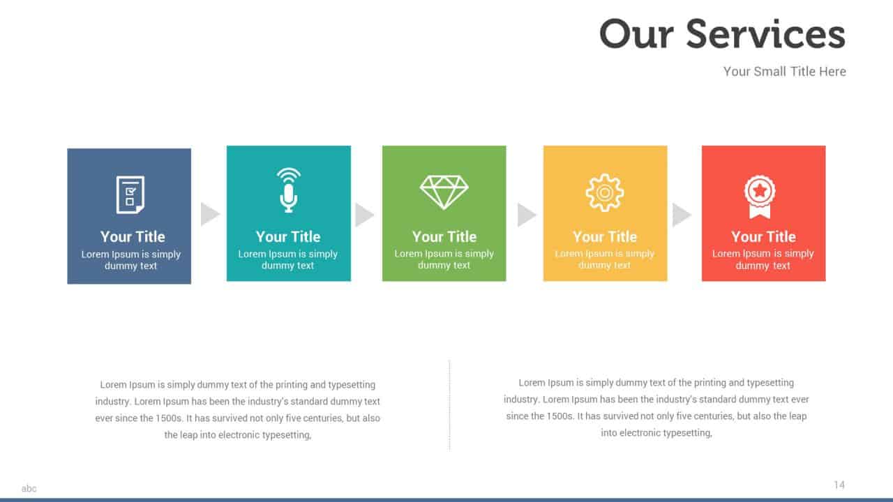 Services Slide PPT Template Download - Presentations Template