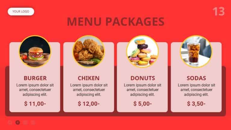 Food Presentation Template - Food Template FREE - Presentations Template