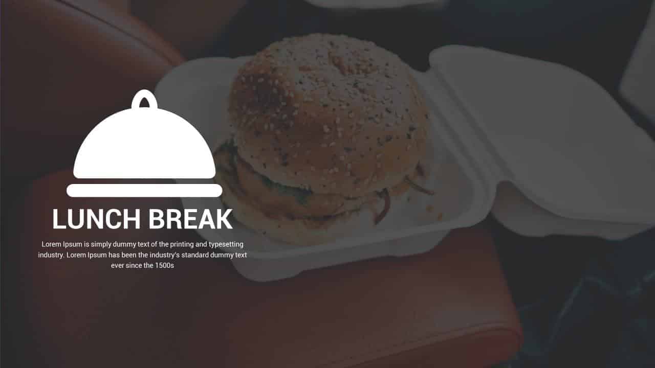 Break Time PowerPoint Template Download - Presentations Template