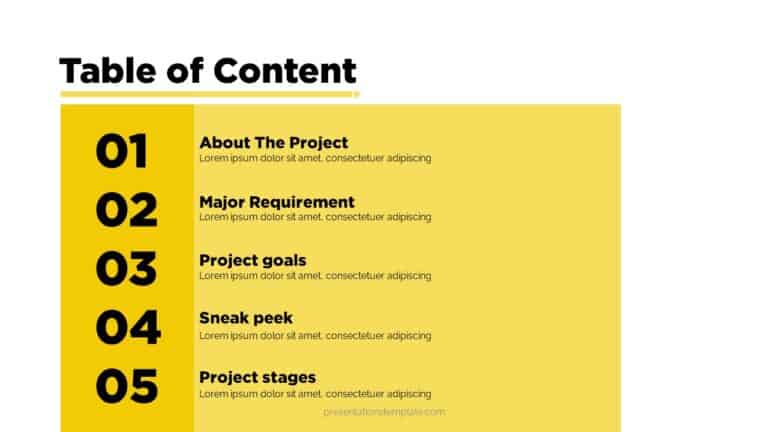 Construction Project Proposal Template – Presentations Template