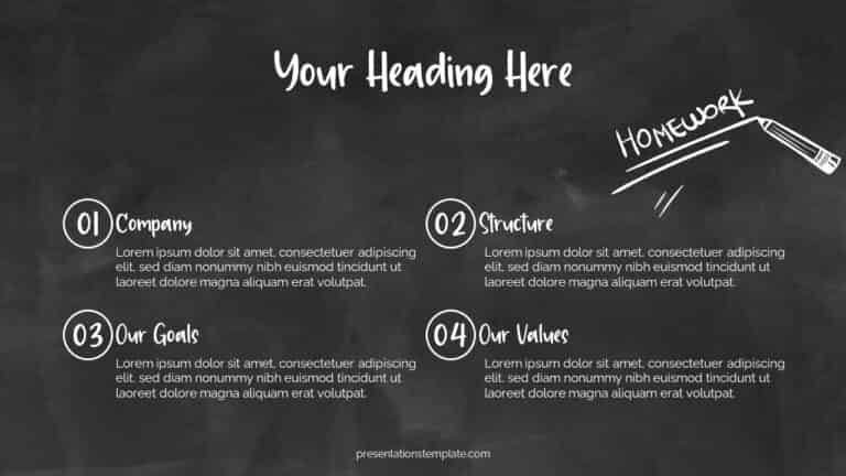 BlackBoard PowerPoint Template – Presentations Template