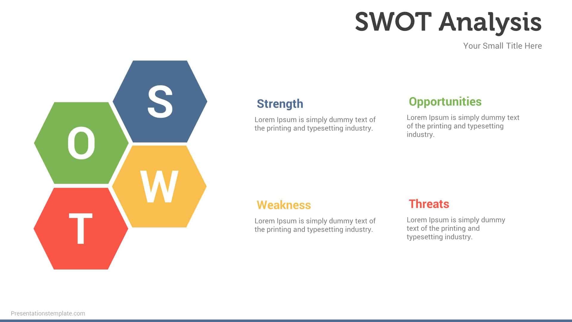 SWOT Analysis slide PPT Template & SWOT Analysis slide Google Slide ...