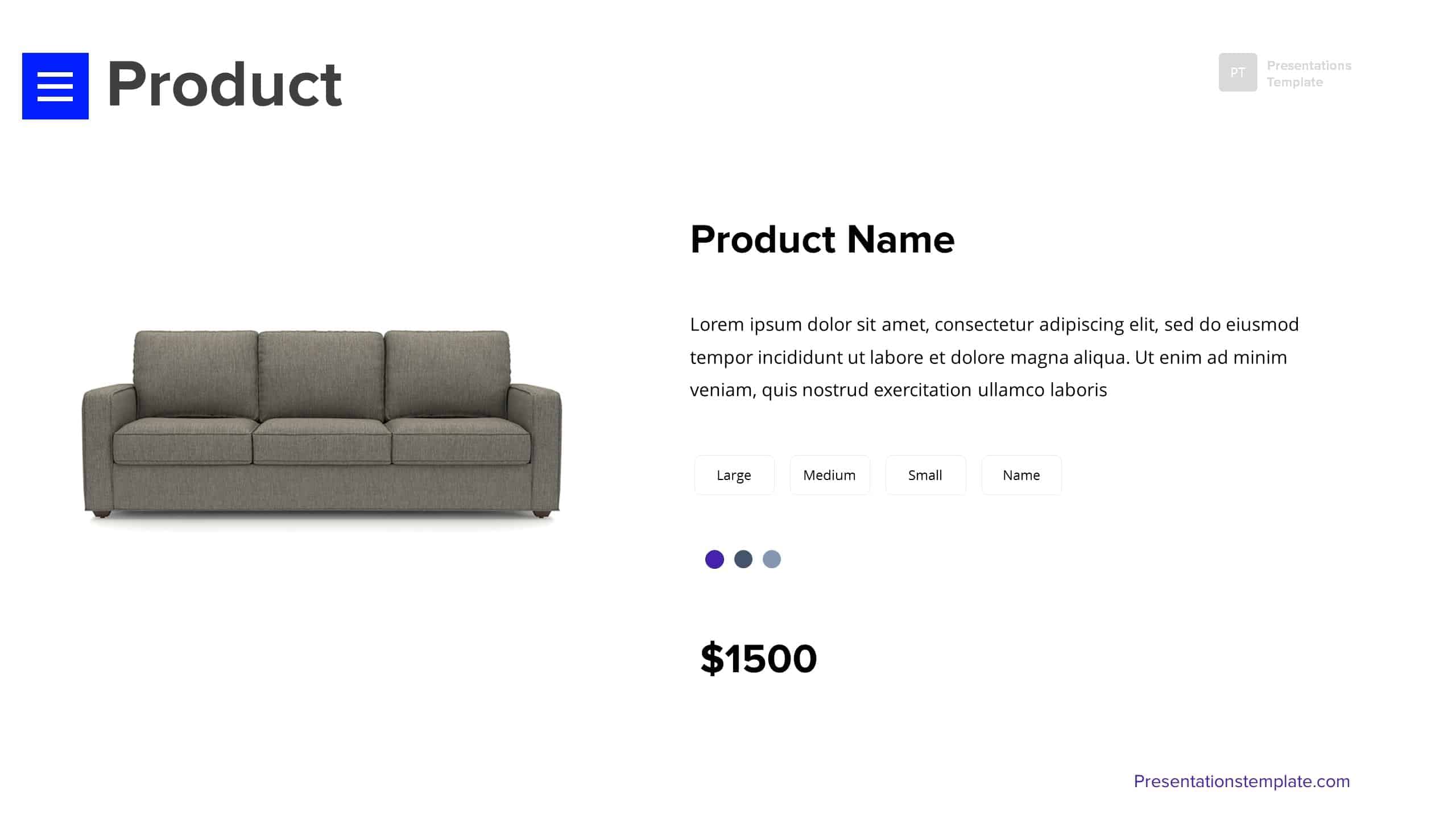 Business Plan Product Example - Presentations Template