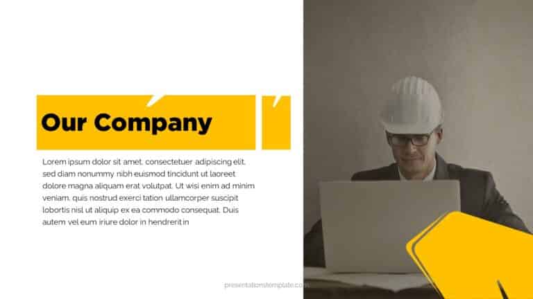 Construction Project Proposal Template – Presentations Template