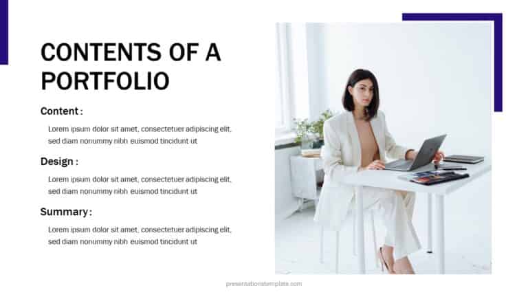 Software Engineer Portfolio Template - Presentations Template