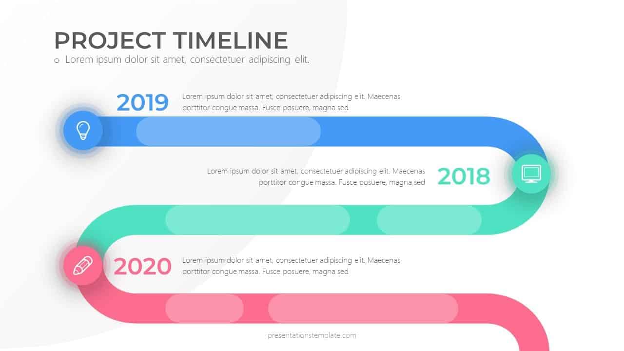 Timeline PowerPoint Template free download with Google Slides theme ...