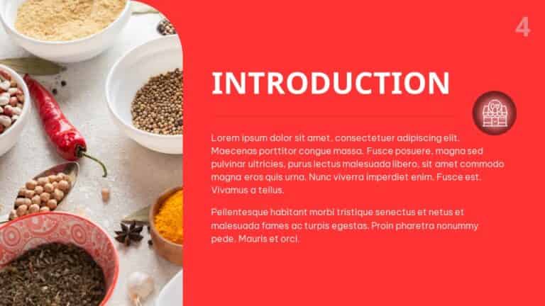 Food Presentation Template - Food Template FREE - Presentations Template