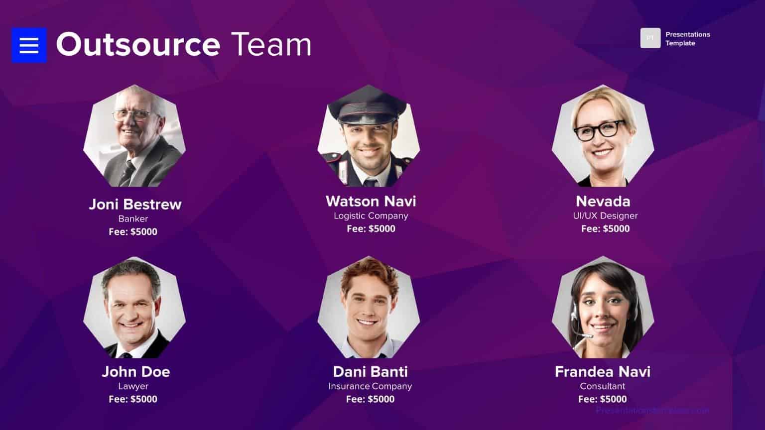 Team Management Business Plan - Presentations Template