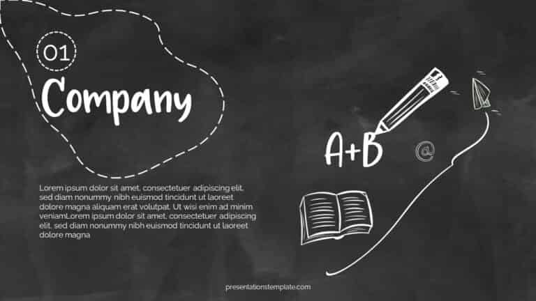 BlackBoard PowerPoint Template – Presentations Template