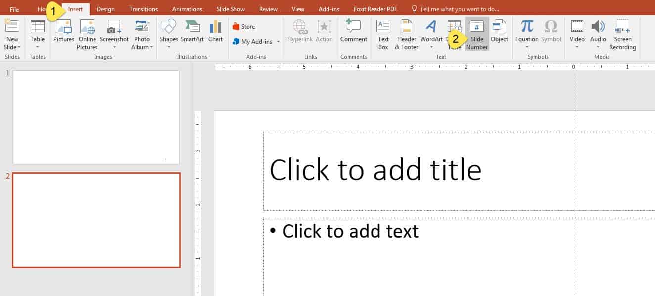 How to Add Slide Numbers in Powerpoint on all pages - Presentations ...