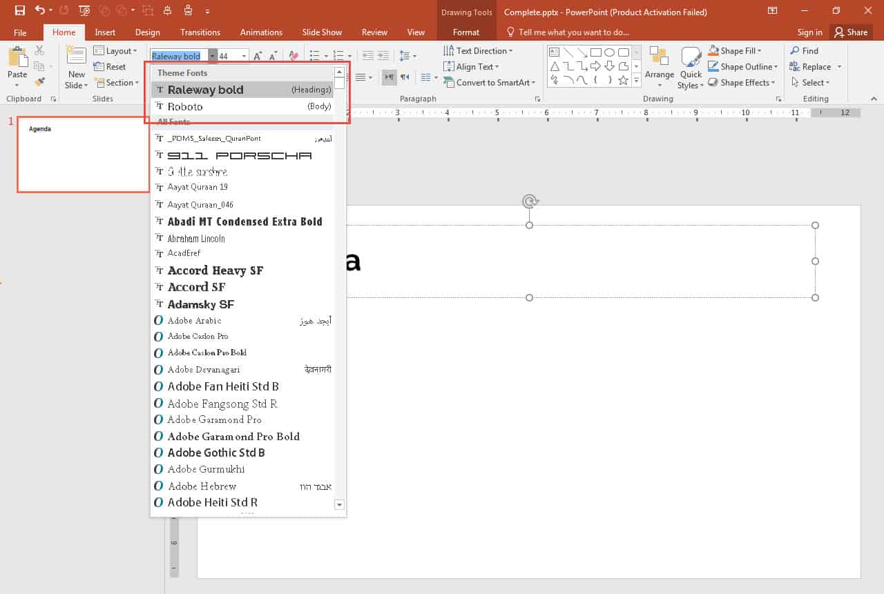 How to Create Agenda Slide in PowerPoint - Presentations Template