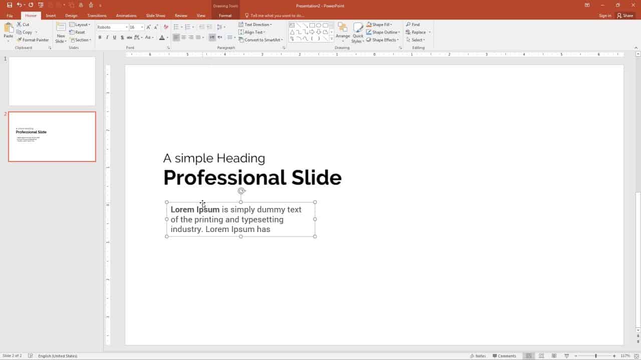 How To Make A Professional PowerPoint Slide - Design Creative Slide ...