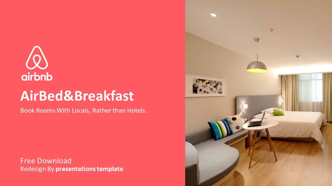 Free Airbnb Google Slides Theme Airbnb Free PPT Template 