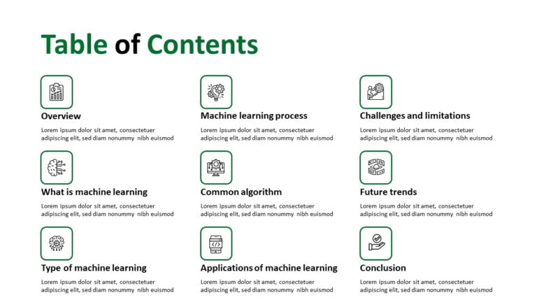 Machine Learning Presentation Free Download - Presentations Template